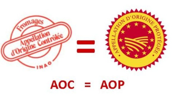 AOC, signe de qualité - authenticité et origine du produit